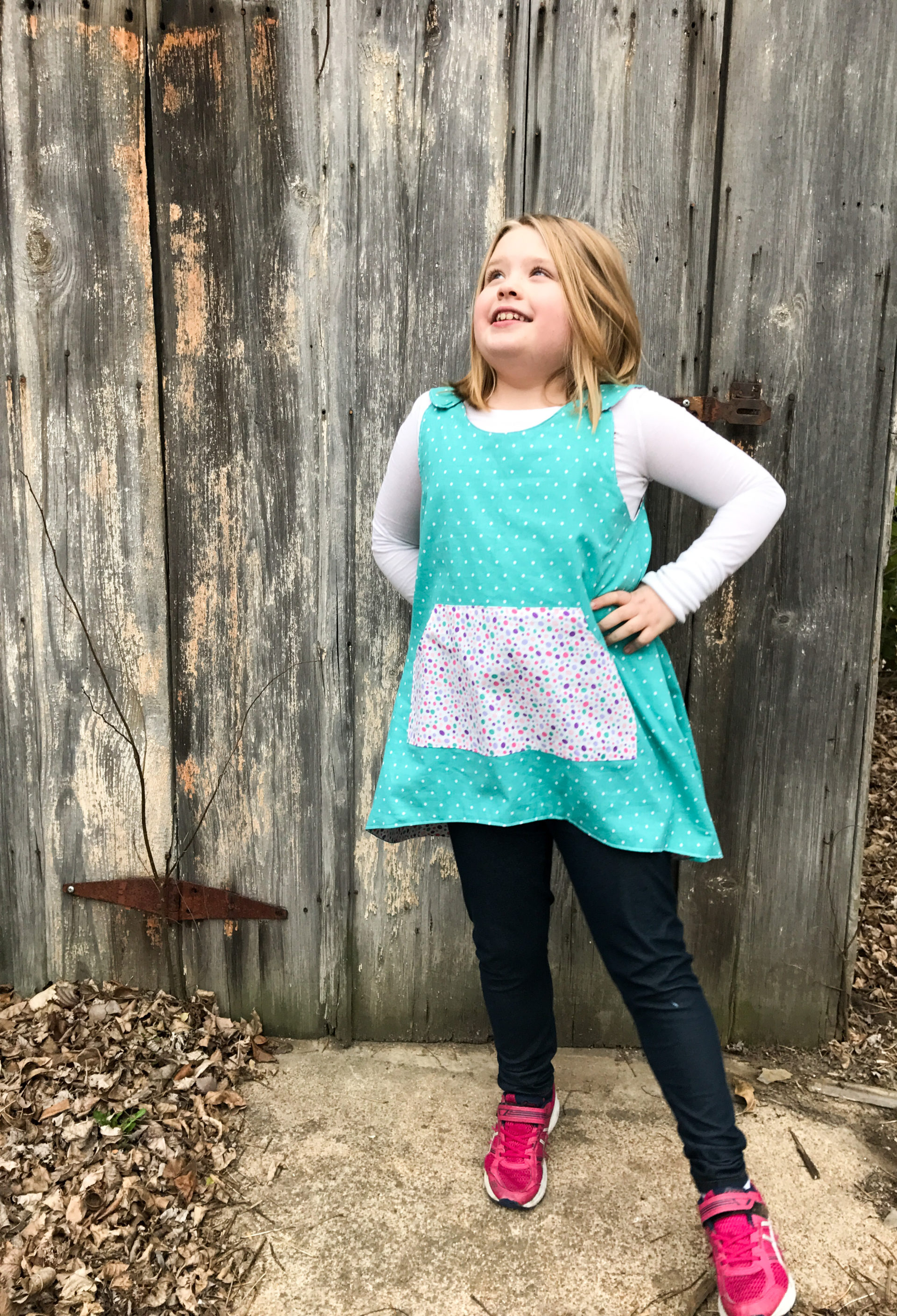 Girl's Jumper Pocket Hacks - Mamma Can Do It Sewing Blog