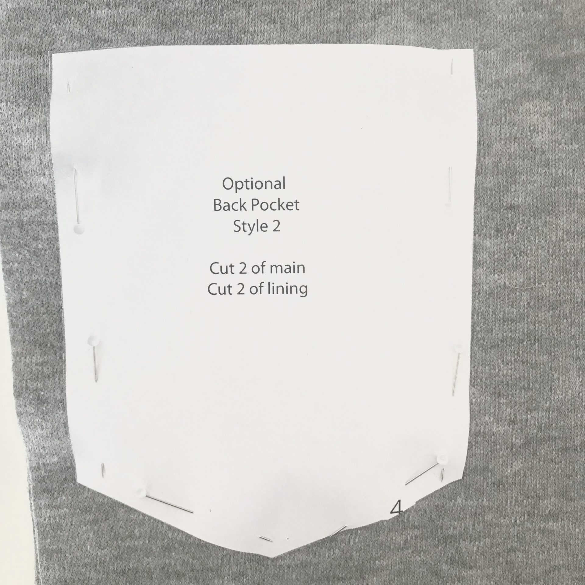 Single Layer Pocket Tutorial - Mamma Can Do It Sewing Blog