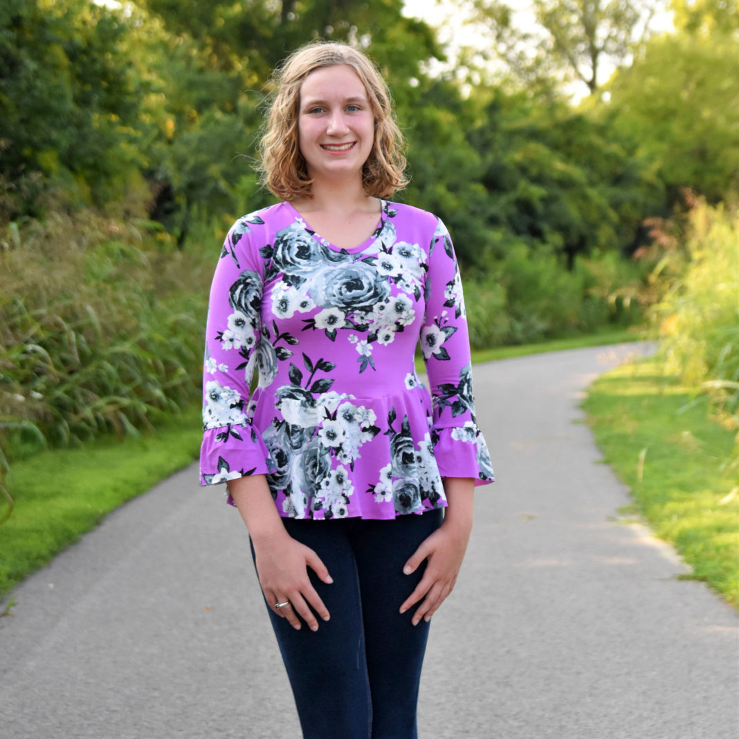 Relaxed Peplum Top Sew-a-Long - Mamma Can Do It Sewing Blog