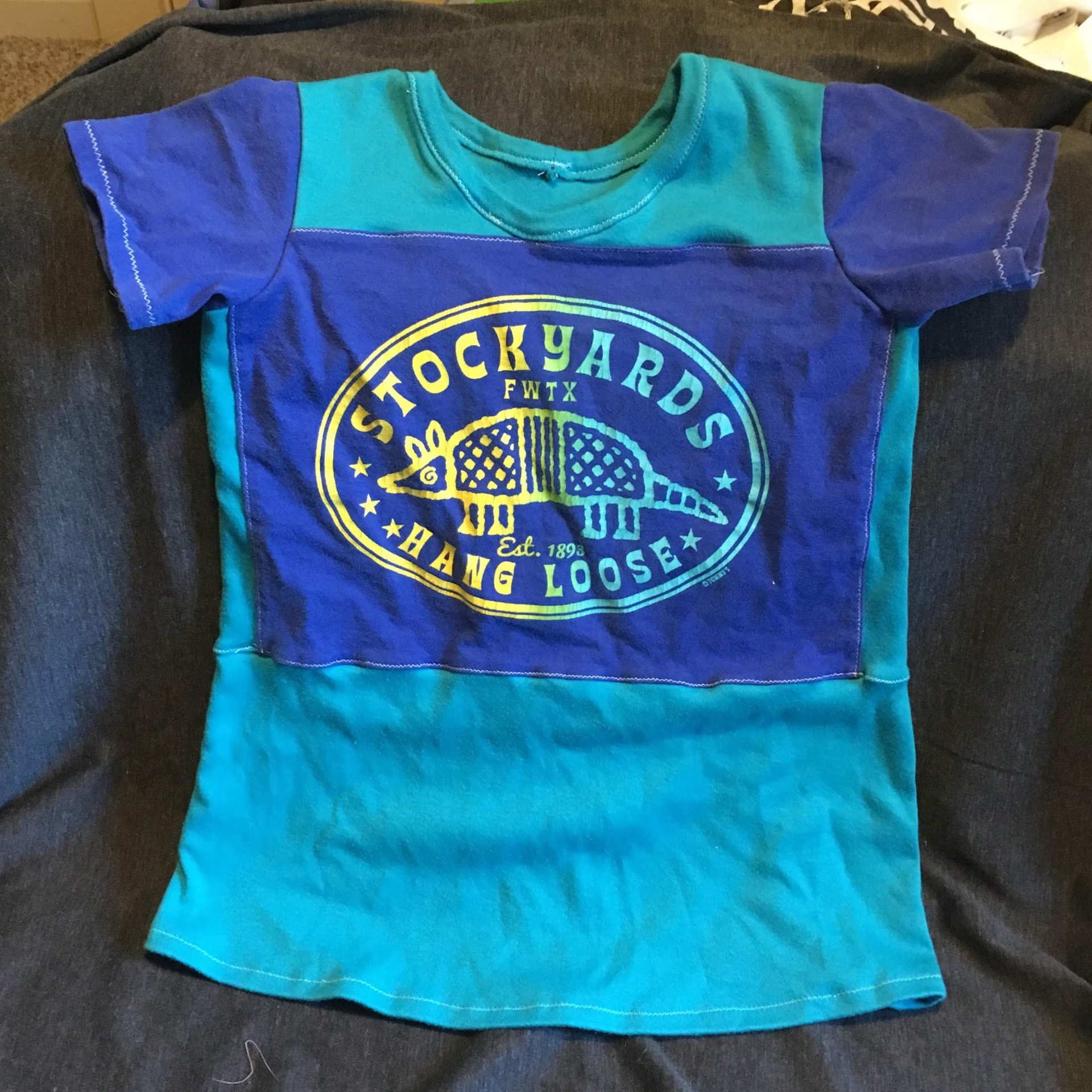 Upcycle T-Shirt Memory Shirt - Mamma Can Do It Sewing Blog