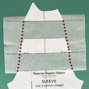 Gathered Raglan Sleeve Pattern Hack - Mamma Can Do It Sewing Blog