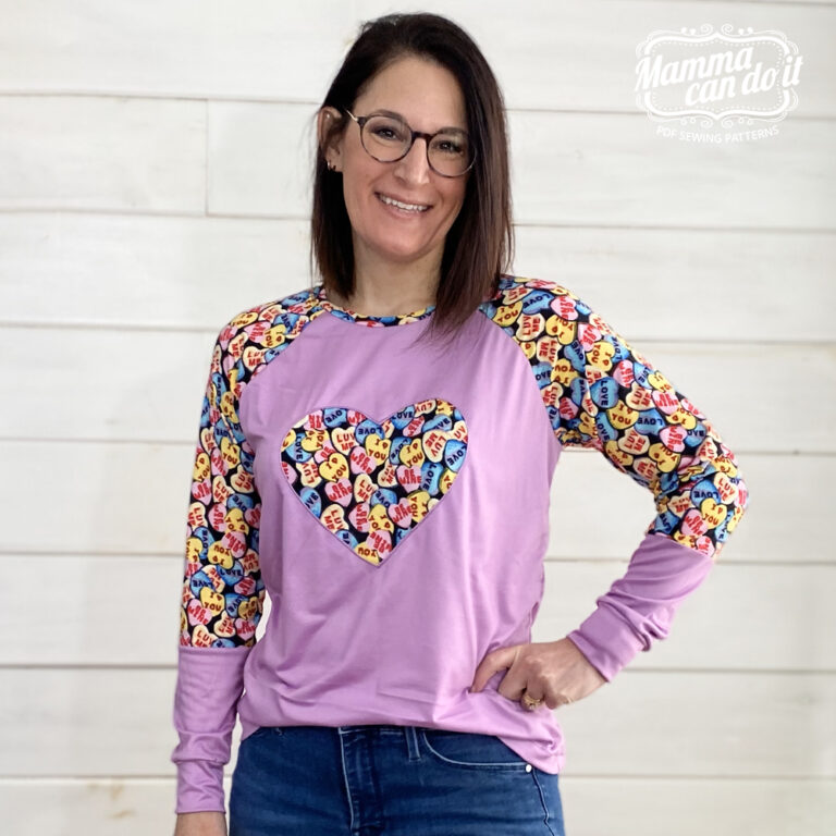 Reverse appliqué tutorial - Mamma Can Do It Sewing Blog