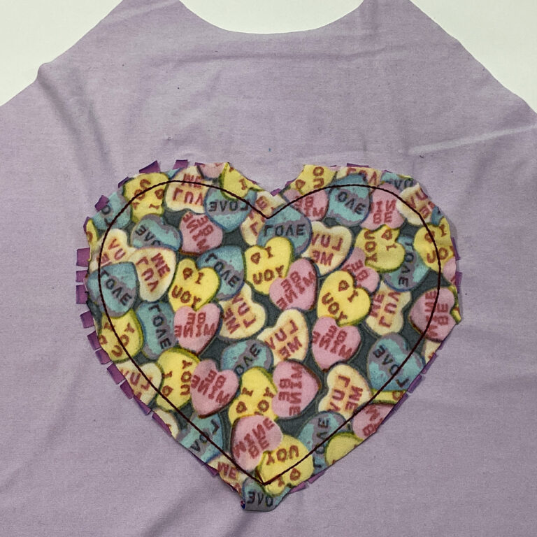 Reverse appliqué tutorial - Mamma Can Do It Sewing Blog