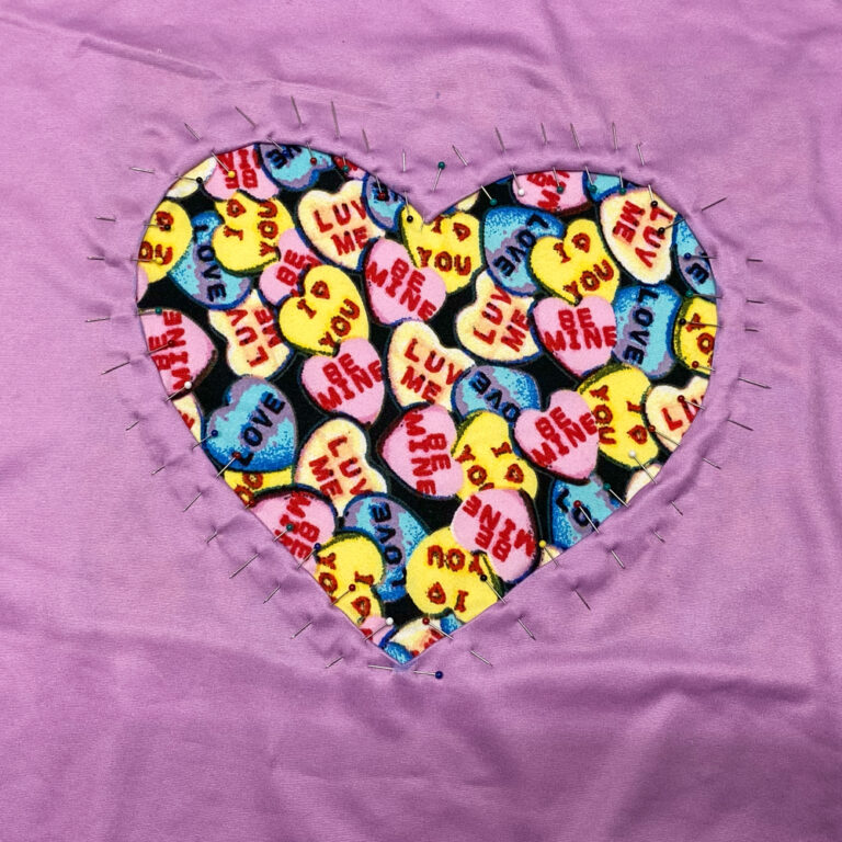 Reverse appliqué tutorial - Mamma Can Do It Sewing Blog